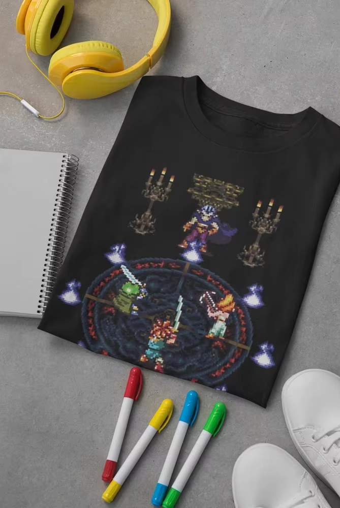Chrono Trigger Magus Battle Premium Unisex T-shirt | Gifts for JRPG ...